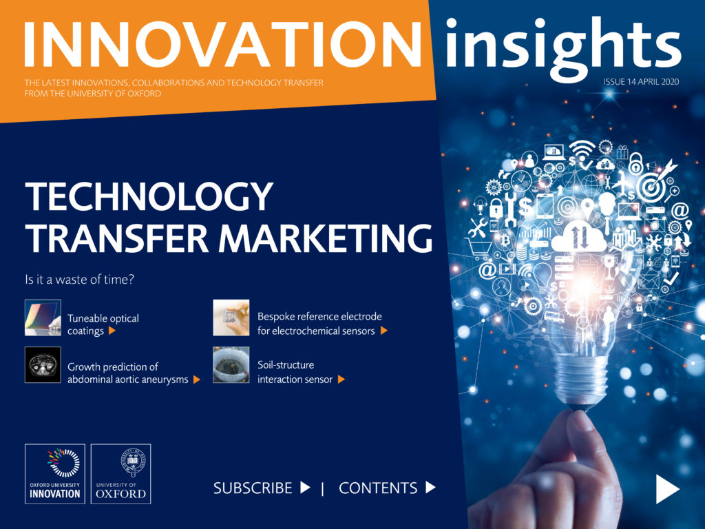 Innovation Insights 14 - Oxford University Innovation